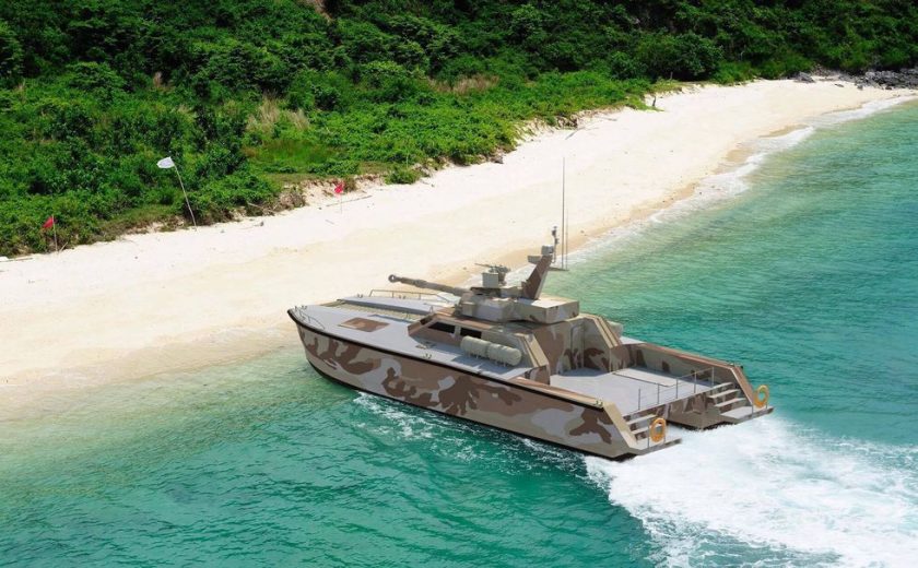 Tank Boat-Antasena X-18 Catamaran Gunboat-An Open Source Intelligence ...